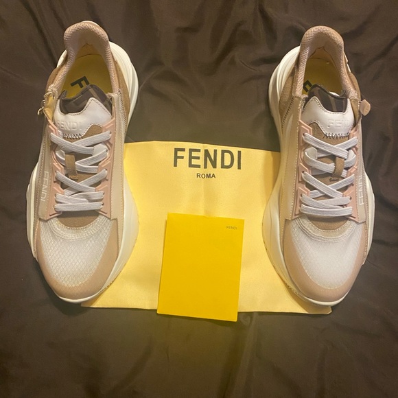 Fendi | Shoes | Fendino Boxflow Sidezip Trainer Sneakers | Poshmark